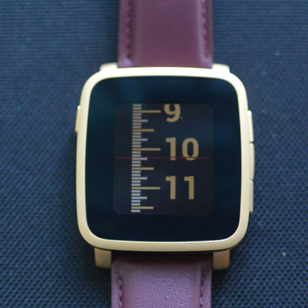 Pebble Time Steel Gold 買ってみた | をぢの日記